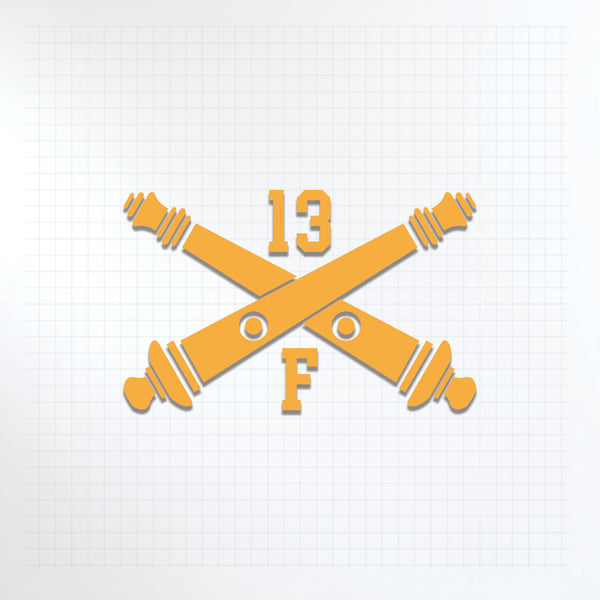 Inkfidel 13F Forward Observer Fire Support Specialist Crossed Cannons ...