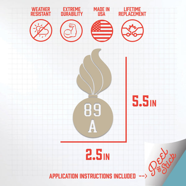 Inkfidel 89A Ammunition Stock Control and Accounting Specialist Bomb ...