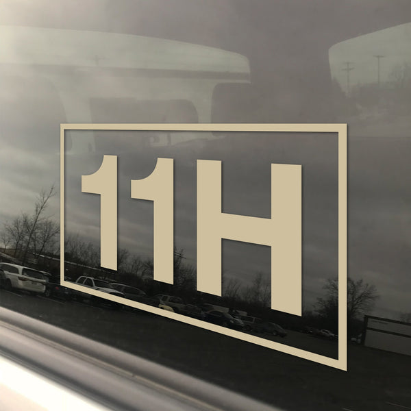 U.S. Army MOS 11H Heavy Anti Armor Weapons Infantryman Window Decal ...