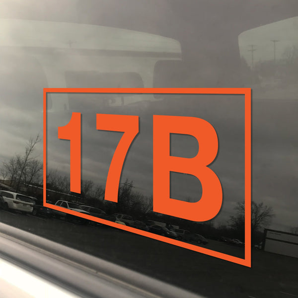 U.S. Army MOS 17B FA Senior Sergeant Window Decal – Inkfidel