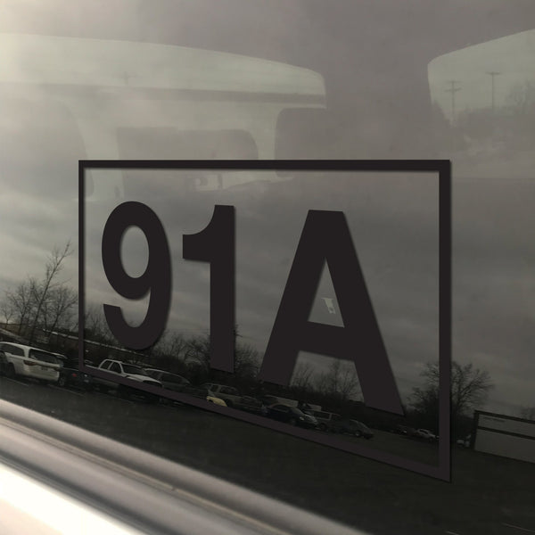 U.S. Army MOS 91A M1A1 Abrams Tank System Mechanic Window Decal – Inkfidel