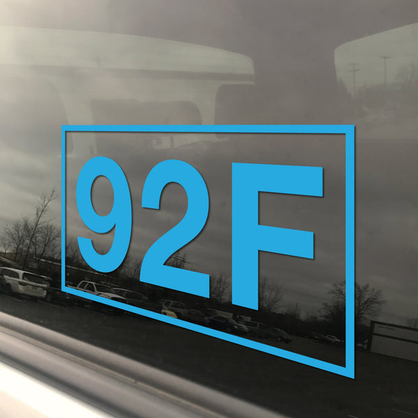 U.S. Army MOS 92F Petroleum Supply Specialist Window Decal – Inkfidel