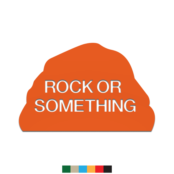 Rock or Something Decal – Inkfidel
